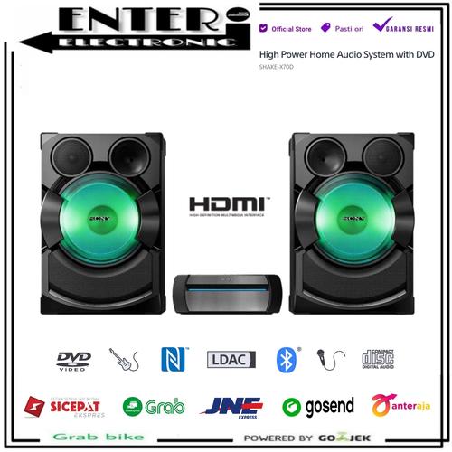 Promo SONY SHAKEX70D - DVD HOME AUDIO SISTEM SPEAKER KARAOKE SHAKE-X70D ...