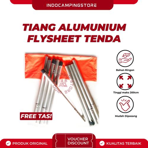 Jual Tiang Flysheet Alumunium Tarptent Awning Tenda Mobil Camping ...