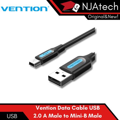 Jual Kabel Data Mini USB 5 Pin Vention USB A to USB Mini B For DSLR ...