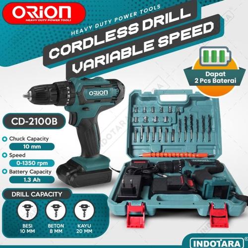 Jual Josspro Mesin Bor Baterai Tangan / Cordless Drill Battery Orion ...