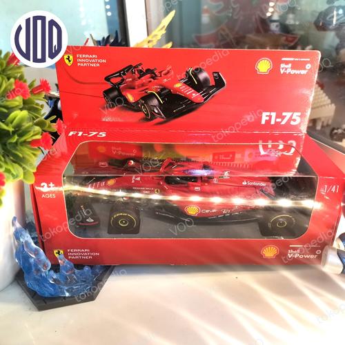Jual Ferrari F1-75 Shell Diecast Burago - Kota Surabaya - VOQ | Tokopedia