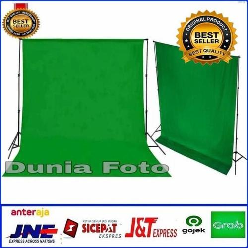 Jual Layar Green Screen Background Foto Studio Dan Video Ukuran ...