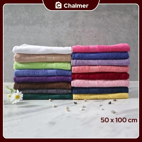 Jual Handuk Mandi Chalmer 50 x 100 cm Ukuran Medium Handuk Travel ...