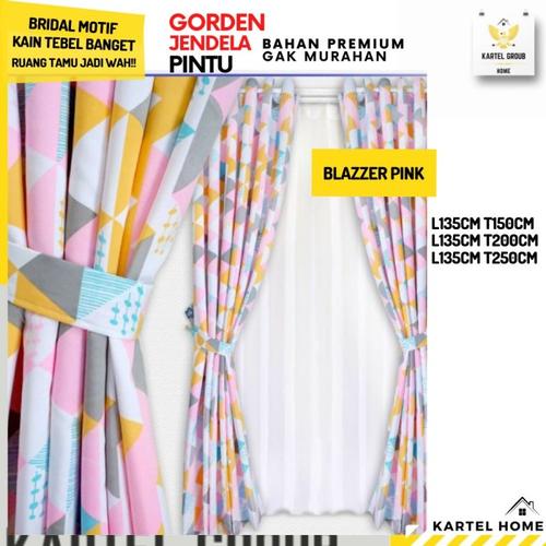 Jual HOME Gorden Blackout Minimalis Import Tebal Satin Bridal - BLAZZER ...