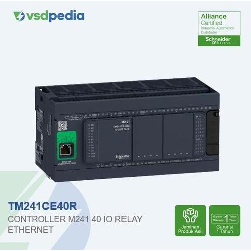 Jual Terbaru Schneider Controller M241-40Io Relay Ethernet Tm241Ce40R ...