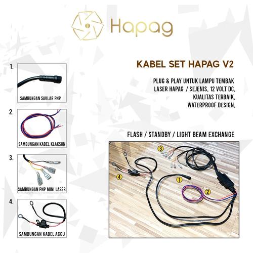 Jual Kabel Set Mini Laser X1 V2 High Quality Flash HAPAG - Jakarta ...