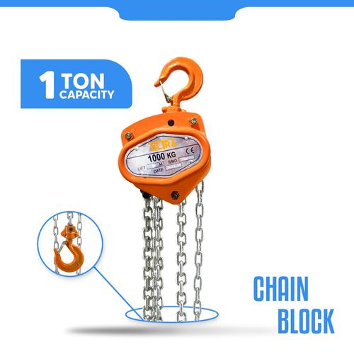 Jual Nobel Chain Block Ultra / Kerekan Rantai Hoist 1 Ton - 20 meter ...