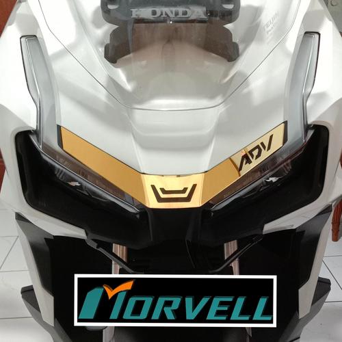Promo honda adv 160 head garnish alis lampu depan adv160 adv150 - Gold ...