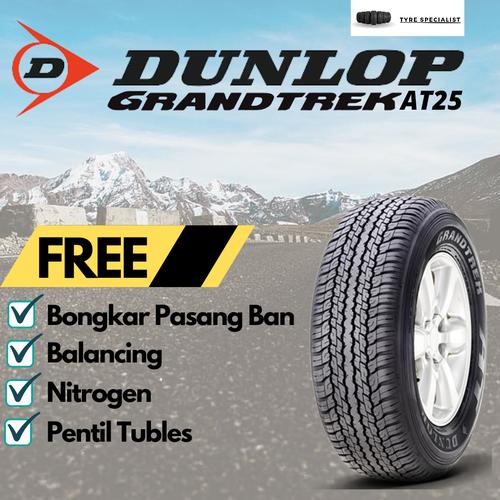 Jual Ban mobil Dunlop Grandtrek At25 265/65 R17 Fortuner Pajero 265 ring 17 - Dikirim - Kota ...