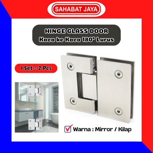 Jual Engsel Pintu Kaca Kamar Mandi Stainless Shower Hinge Glass Door ...