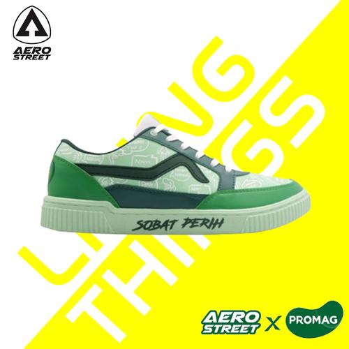 Jual Aerostreet x Promaag Mint Hijau Tua - Sepatu Sneakers Promag Aero ...