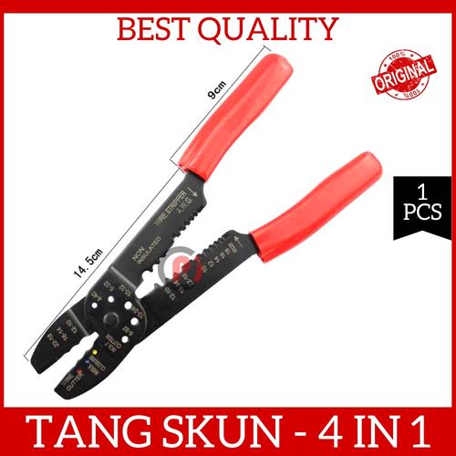 Jual Tang Skun 4 in 1 Krimping Terminal Skun + Kupas Kabel + Potong ...