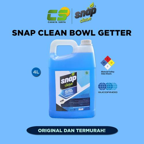 Jual Snap Clean - Bowl Getter / Cairan Pembersih Toilet 4 Liter ...