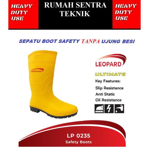 Jual Sepatu Safety Boot Tinggi Leopard Kuning - 40 - Jakarta Pusat ...