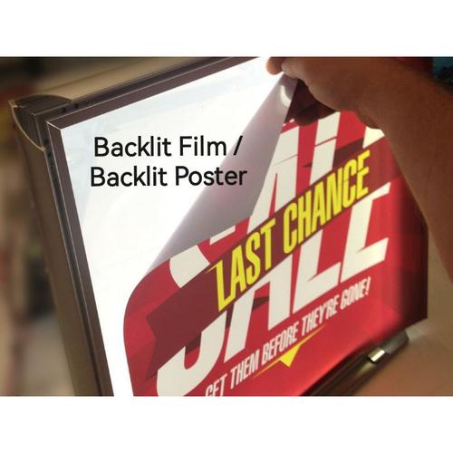 Jual Backlit Film Printing/Frontlit/Backlit Poster Frame/Lightbox ...