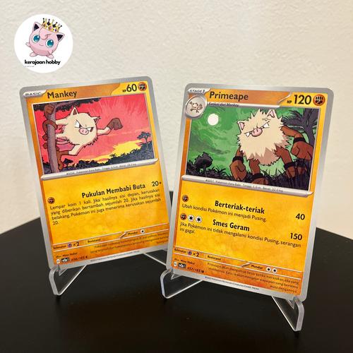 Jual Kartu Pokemon TCG 151 Mankey Primeape - Indonesia - Jakarta ...