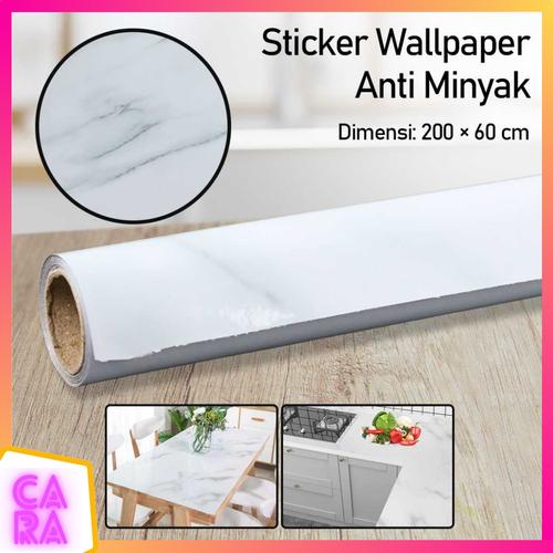 Promo Sticker Wallpaper Meja Dinding Dapur Stiker PVC Motif Marmer ...