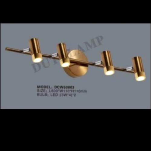 Promo Lampu dinding minimalis modern gold 4 led - Kota Tangerang - HOME ...