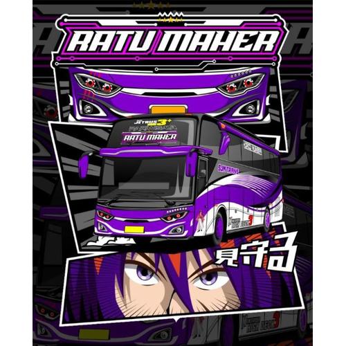 Jual Stiker Bus Ratu Maher 1 Cutting Laser - Jakarta Timur - Stiker ...