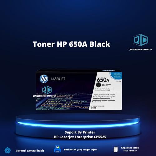 Jual Toner Hp 650A Black/Color (CE270A) - Hitam - Kota Surabaya ...