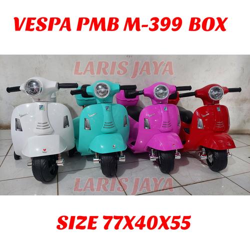 Jual Motor aki anak vespa box pmb m 399 motor vespa anak pakai aki m-399 - Kab. Bekasi - LARIS ...