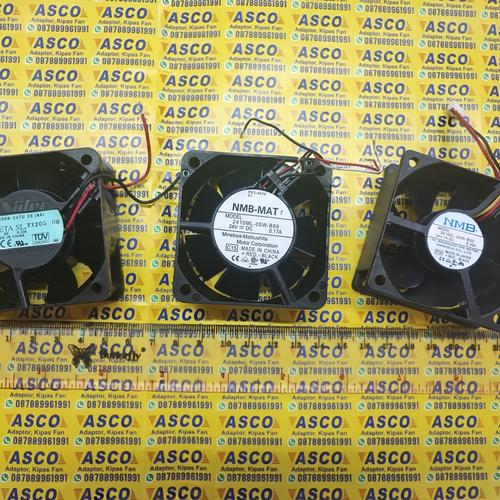 Jual Kipas angin 24v 6x6 cm tebal 2.5cm fan panel 6 x 6cm 24 v volt ...