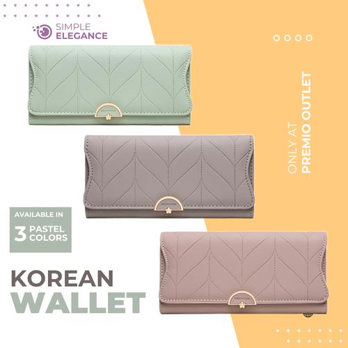 Jual PREMIO Dompet Panjang Wanita Korea Import Branded Model Lipat ...