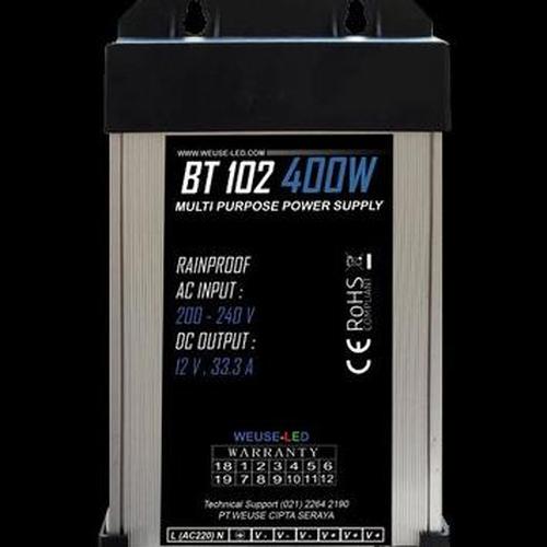 Jual power supply 12 volt 33 amper power supply neon box huruf timbul ...