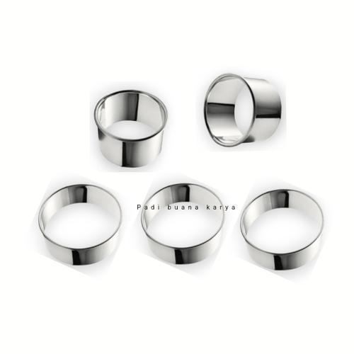 Jual ring cutter bulat , ring burger stainlees tebal tinggi 4cm - 6 x 4 ...