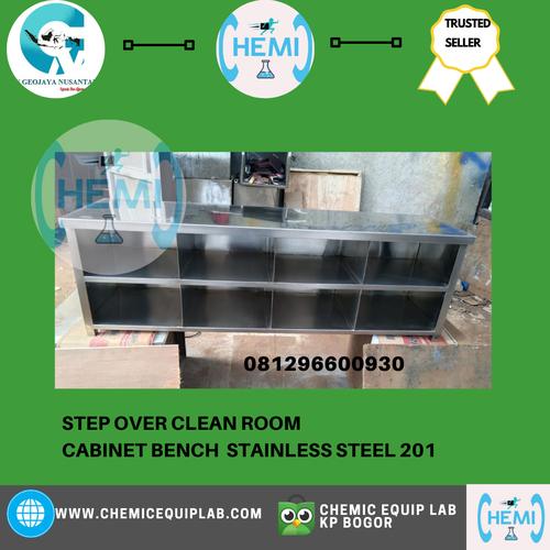 Jual STEP OVER CLEAN ROOM CABINET BENCH RAK SEPATU STAINLESS STEEL ...
