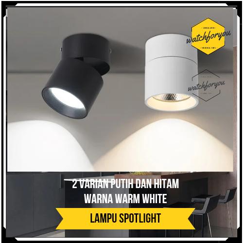 Jual Lampu LED Plafon Sorot Spotlight Outdoor Downlight Spot Light Lamp - Hitam - Kota Bandung ...