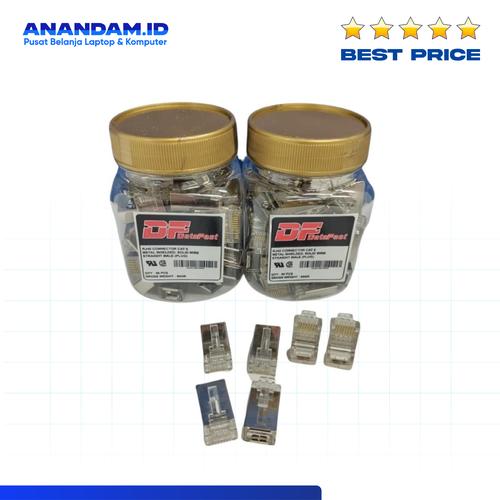Jual Data Fast Konektor Connector RJ45 Cat6 Besi Isi 50pcs - Kab ...