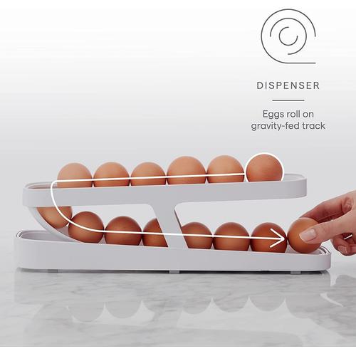 Jual Rak Penyimpanan Telur Dispenser 2 Tier Rak Telur Tingkat - Jakarta ...