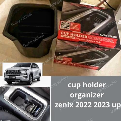 Jual cup holder organizer Innova Zenix 2022 2023 Hitam - Jakarta Pusat ...