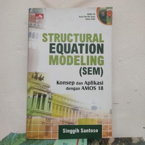 Jual Structural Equation Modeling Konsep Dan Aplikasi Dengan Amos 18 Sing Kota Depok