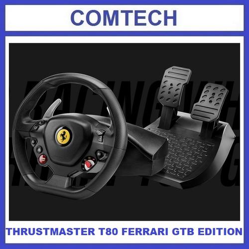 Jual Thrustmaster T80 Ferrari 488 GTB PS4 PC Racing Steering Wheel ...
