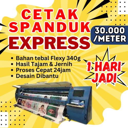 Jual Cetak Banner Murah / Cetak Spanduk Murah / Cetak Spanduk Ekpress - 1 Meter - Jakarta Utara ...