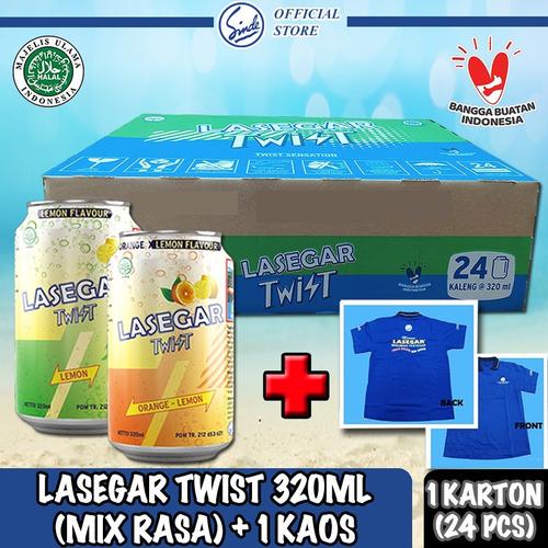 Jual Carton Lasegar Twist Minuman Kaleng 320ml isi 24 Kaleng/ Lasegar ...