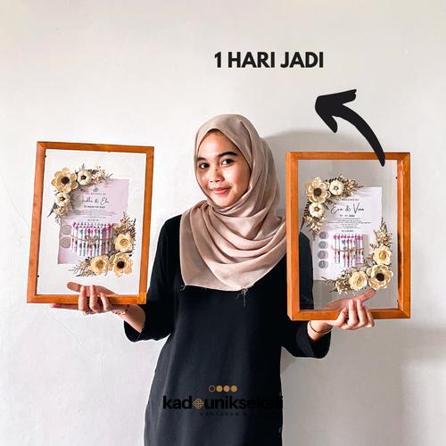 Promo Mahar Wedding 37cm Bingkai Jati belanda - Mahar Transparan by ...