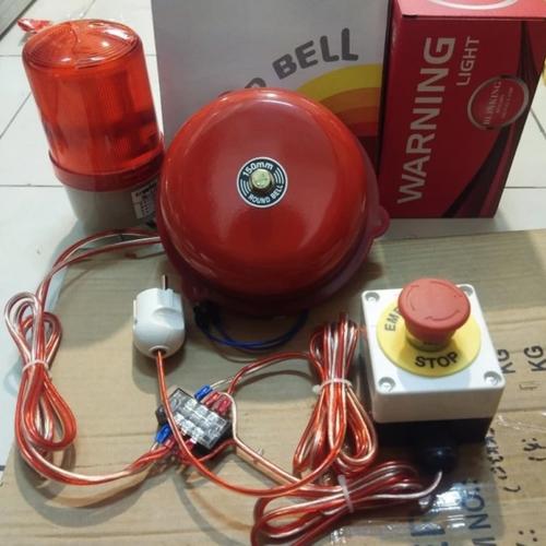 Jual Sirene Emergency Alarm Kebakaran/Istirahat 6 INCH Bell Kantor ...