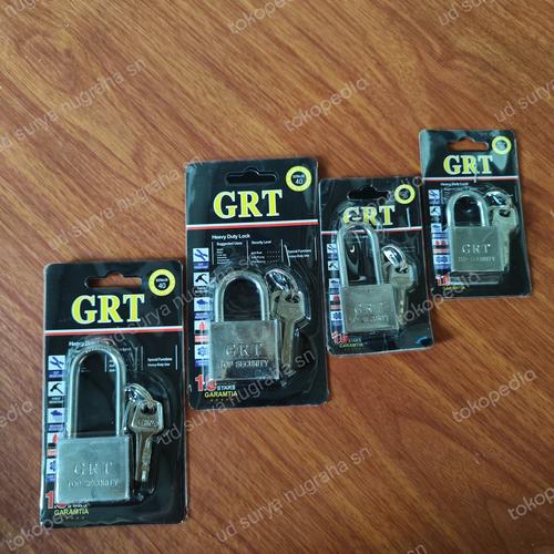 Jual GEMBOK GRT 30 Baja 40 Putih Kunci Rumah Koper Pagar gudang Gerbang ...
