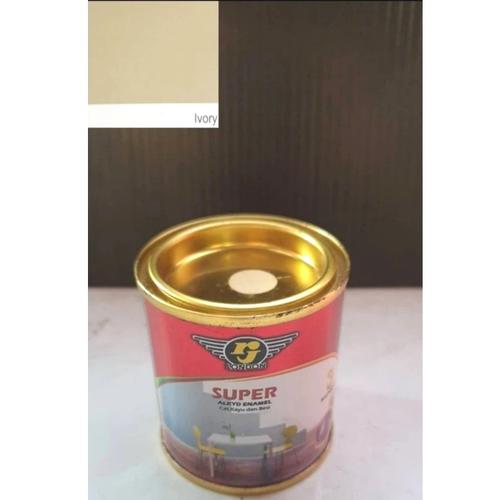 Jual ️Cat kayu dan besi merk RJ London isi 100 ml warna ivory - Kota ...