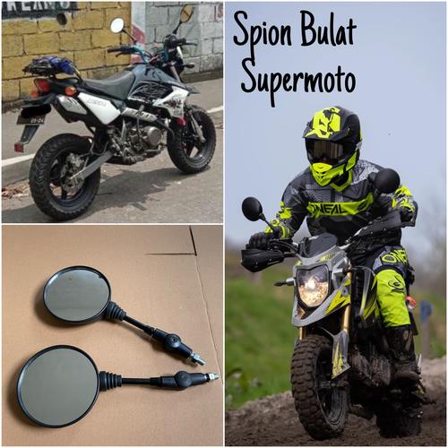 Jual Spion supermoto model bulat klx crf adventure dual purpose ...