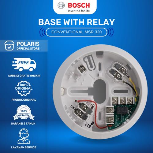 Jual Base Smoke Detector Fire Alarm Conventional BOSCH MSR 320 - Jakarta Selatan - Polaris ...