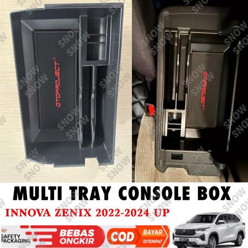 Jual Multi Tray Console Mobil Innova Zenix 2022 2024 2025 Hitam ...