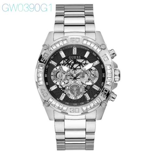 Jual Jam Tangan Pria Guess Original GW0390G1 GW0390G2 Stainless Fullset ...