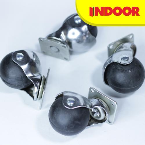 Jual Roda SKK TG 50B / Roda Karet Bulat Bed/Kursi/ meja merk SKK 2 ...