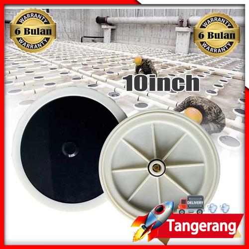 Jual 10inch Fine Bubble Diffuser Membrane Diffuser Aerasi Kolam Bioflok ...