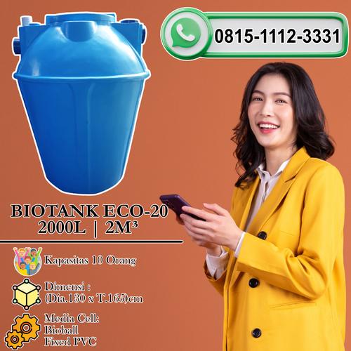 Jual TANGKI FIBER KAPASITAS 2000 LITER 2M3 / BIOTANK - Kab. Tangerang ...