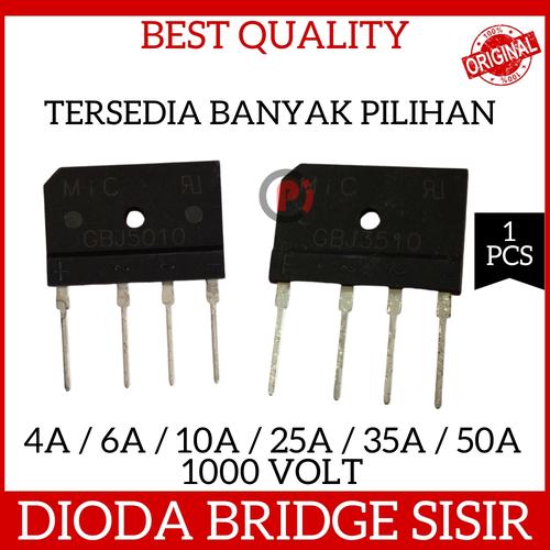 Jual Original Dioda Bridge Diode Model Sisir Penyearah 6A 10A 25A 35A ...